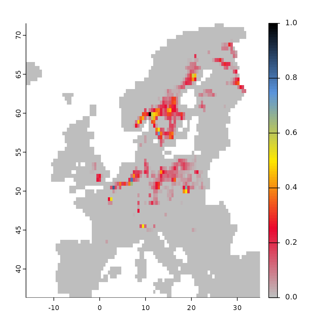 Train a basic model • ibis.iSDM